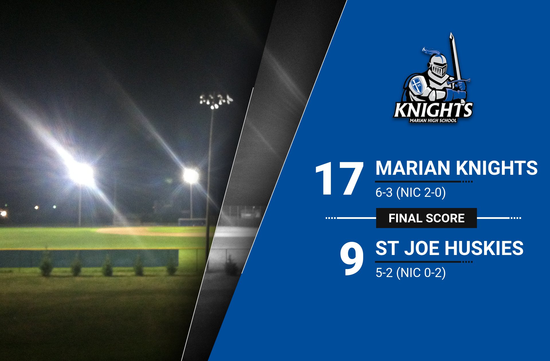 Marian - Team Home Marian Knights Sports