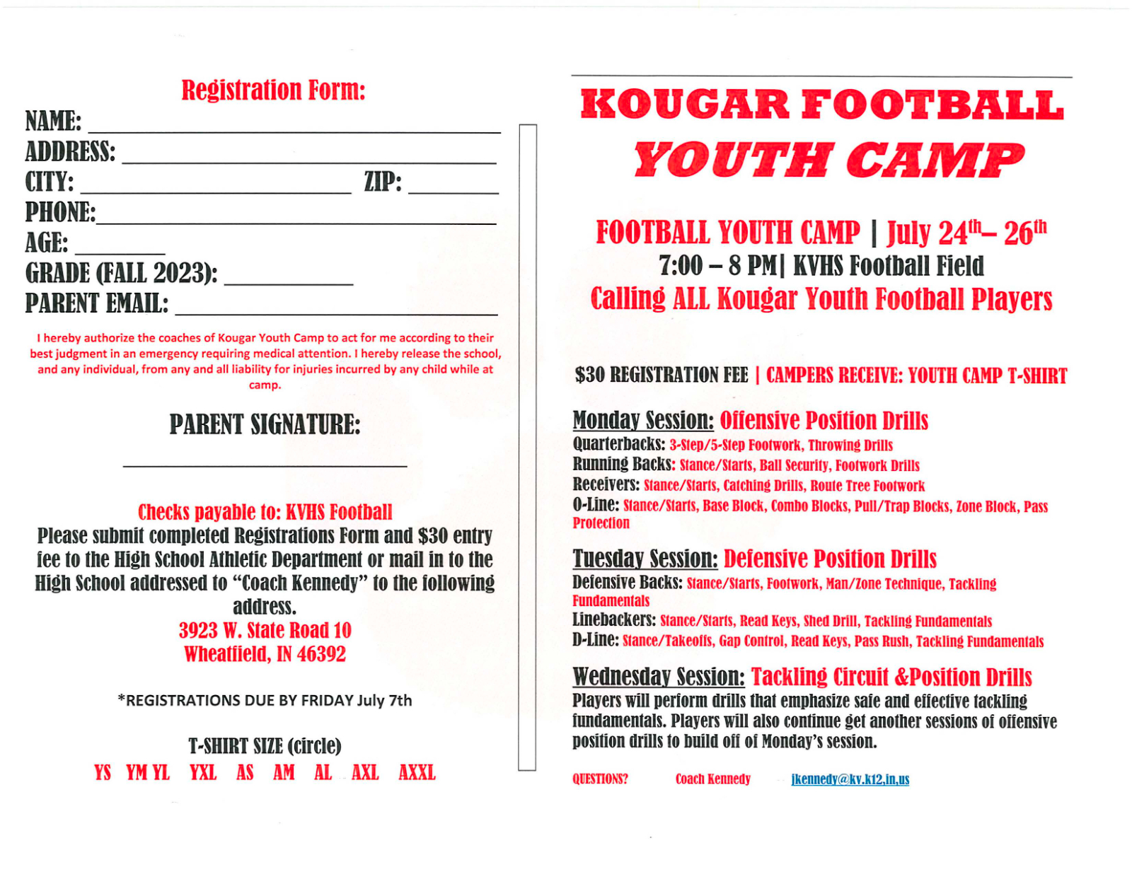 Kankakee Valley - Team Home Kankakee Valley Kougars Sports