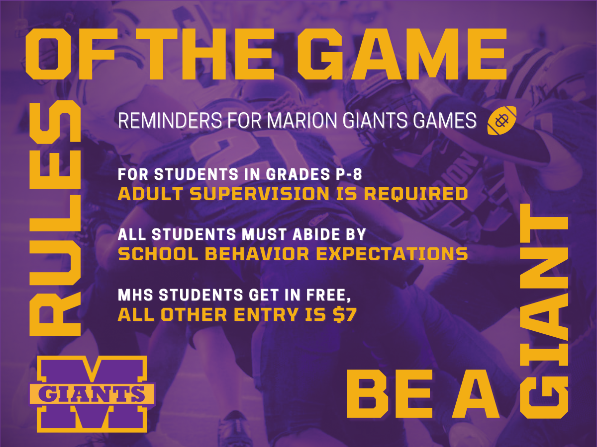 Marion - Team Home Marion Giants Sports