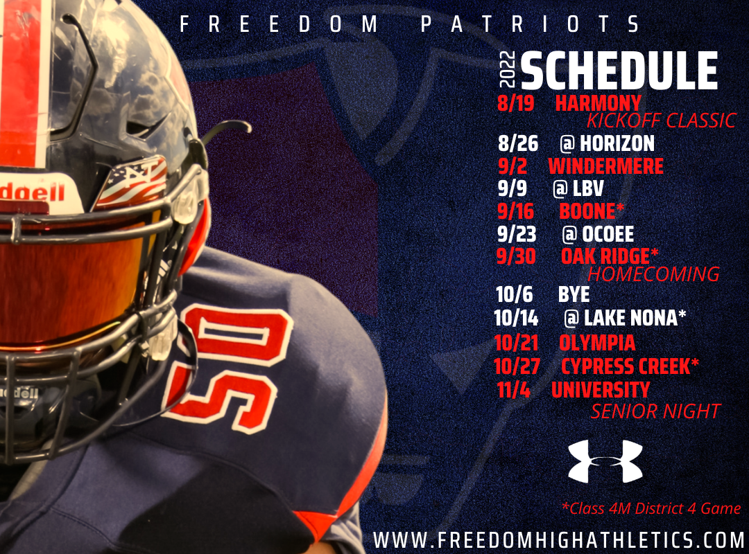 Freedom - Team Home Freedom Patriots Sports