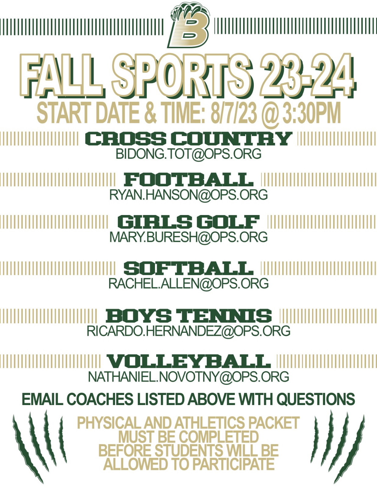 Bryan - Team Home Bryan Bears Sports