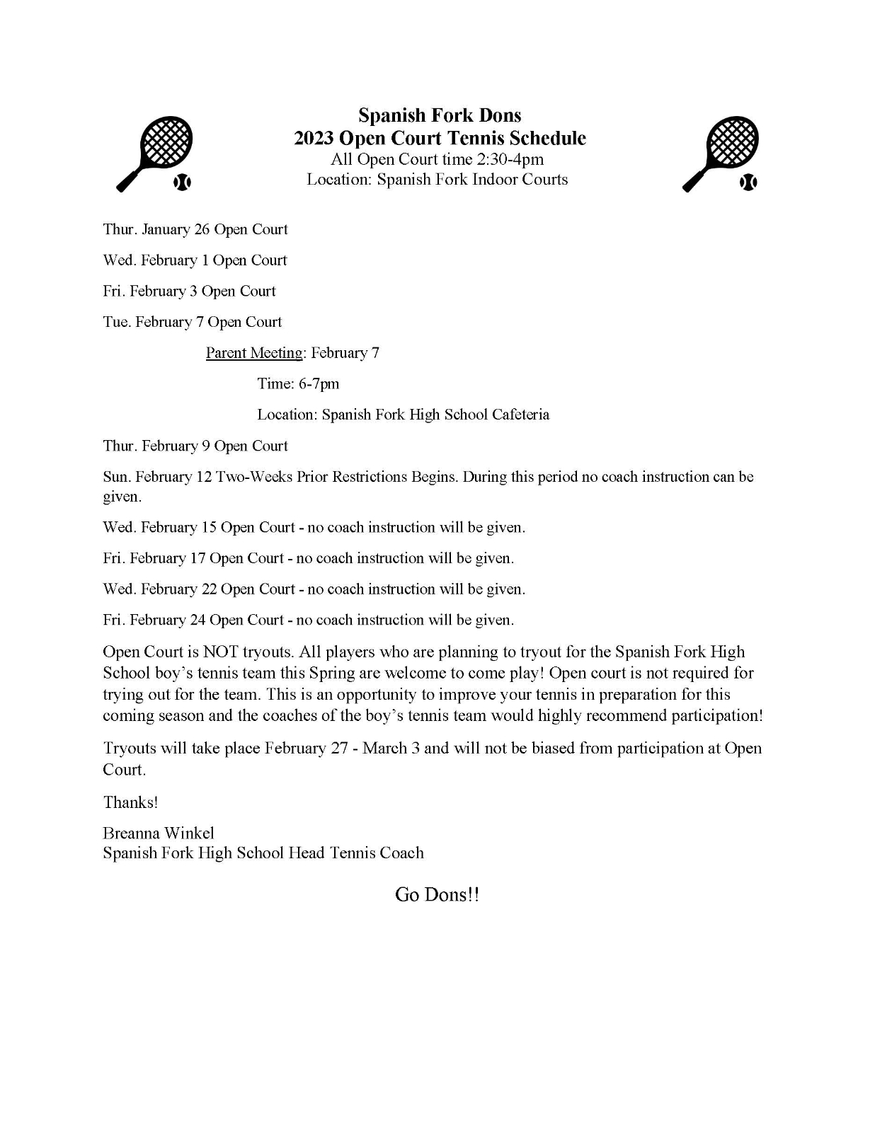 Spanish Fork - Team Home Spanish Fork Dons Sports