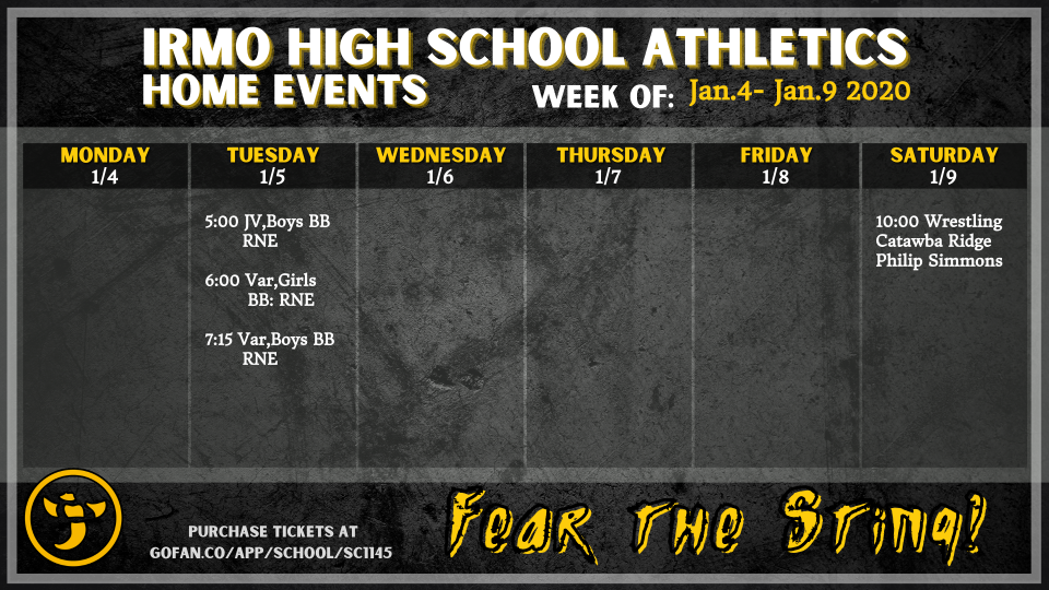 Irmo - Team Home Irmo YellowJackets Sports