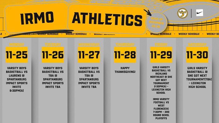 Irmo - Team Home Irmo YellowJackets Sports