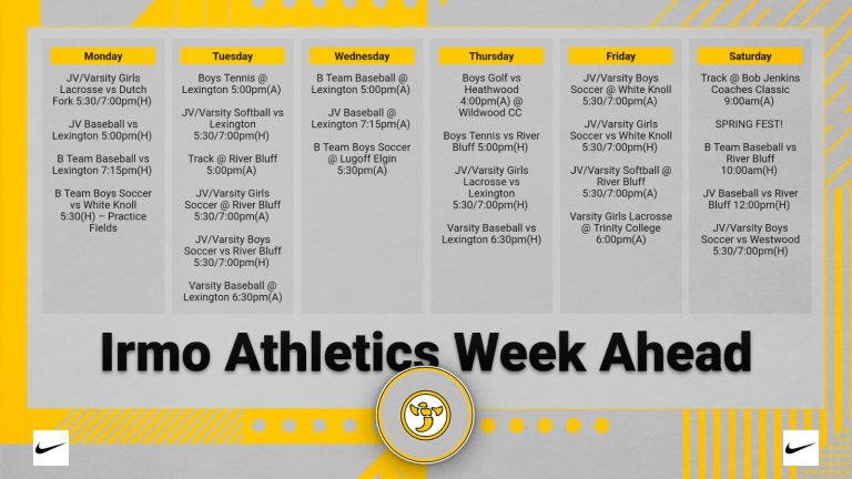 Irmo YellowJackets - Official Athletic Website – Columbia, SC