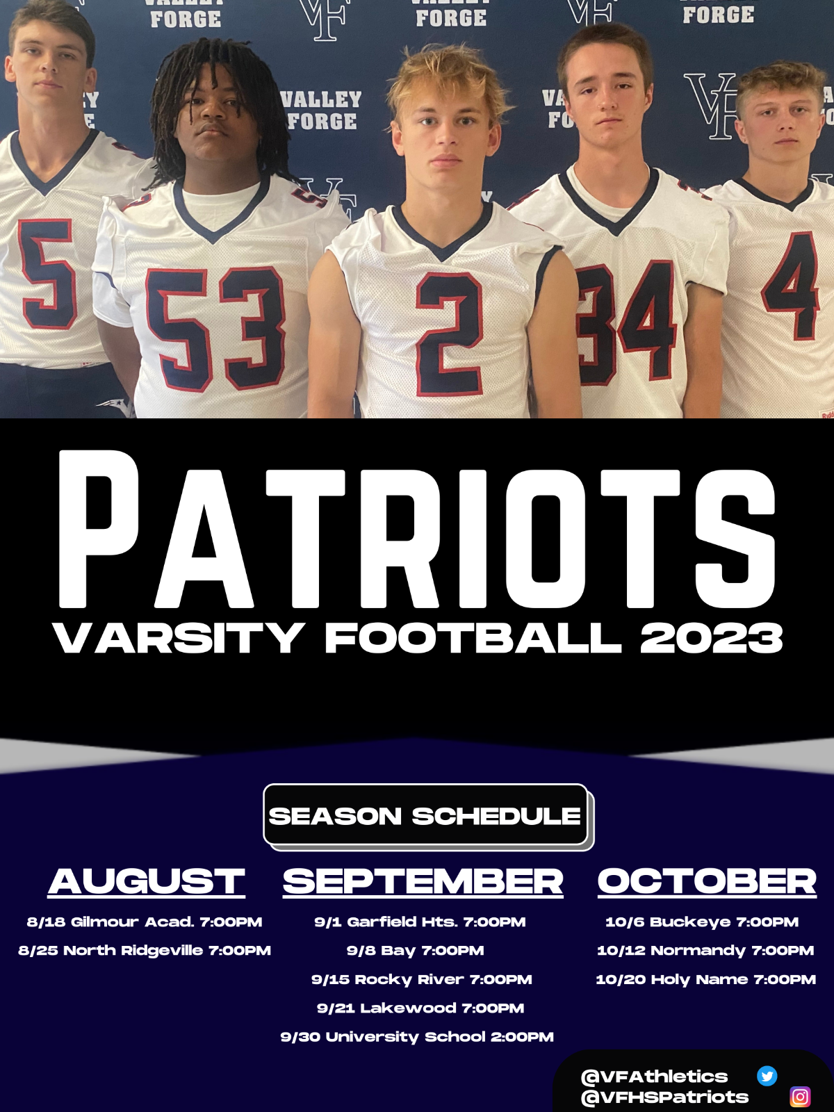 Valley Forge - Team Home Valley Forge Patriots Sports