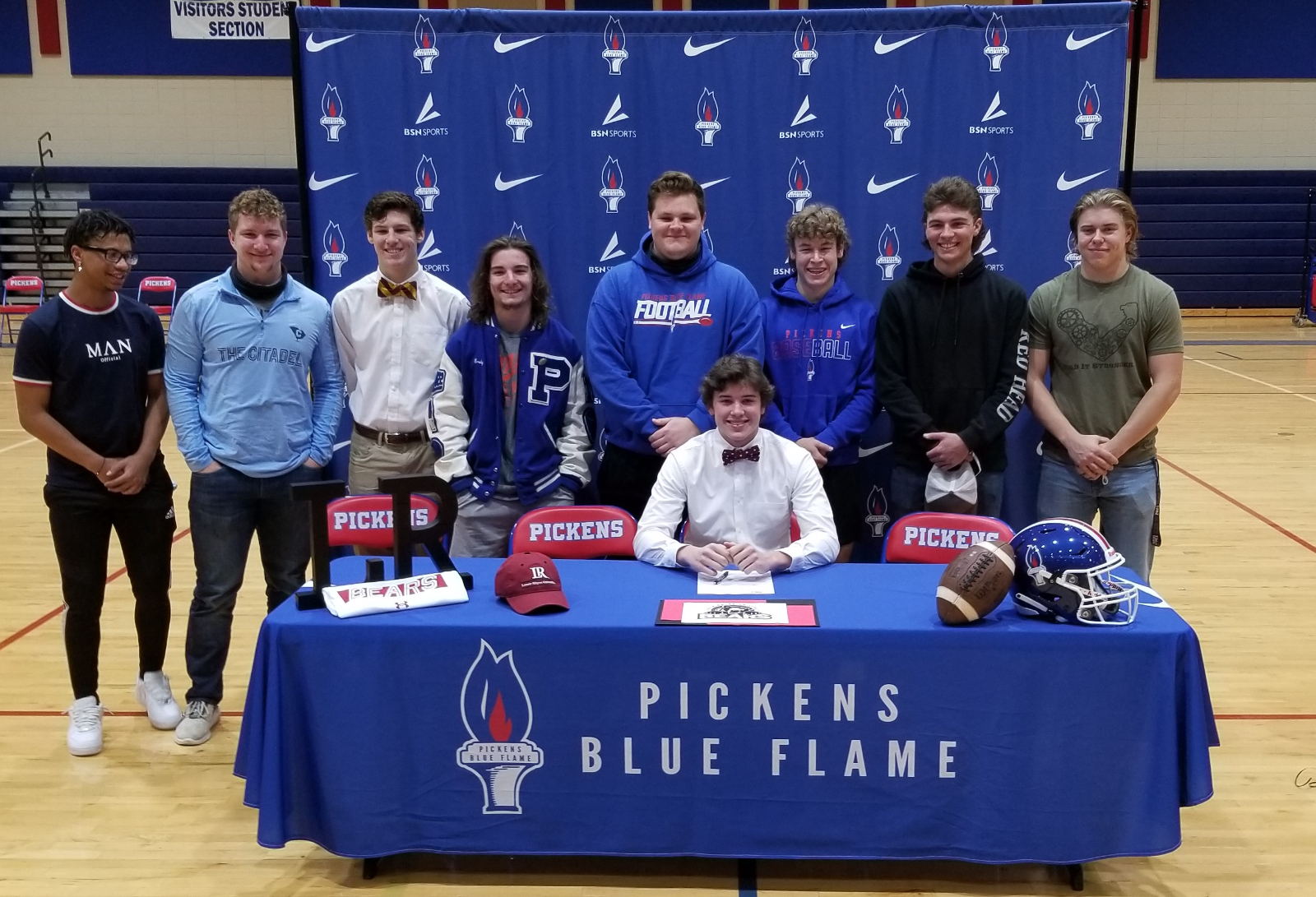 Pickens - Team Home Pickens Blue Flame Sports